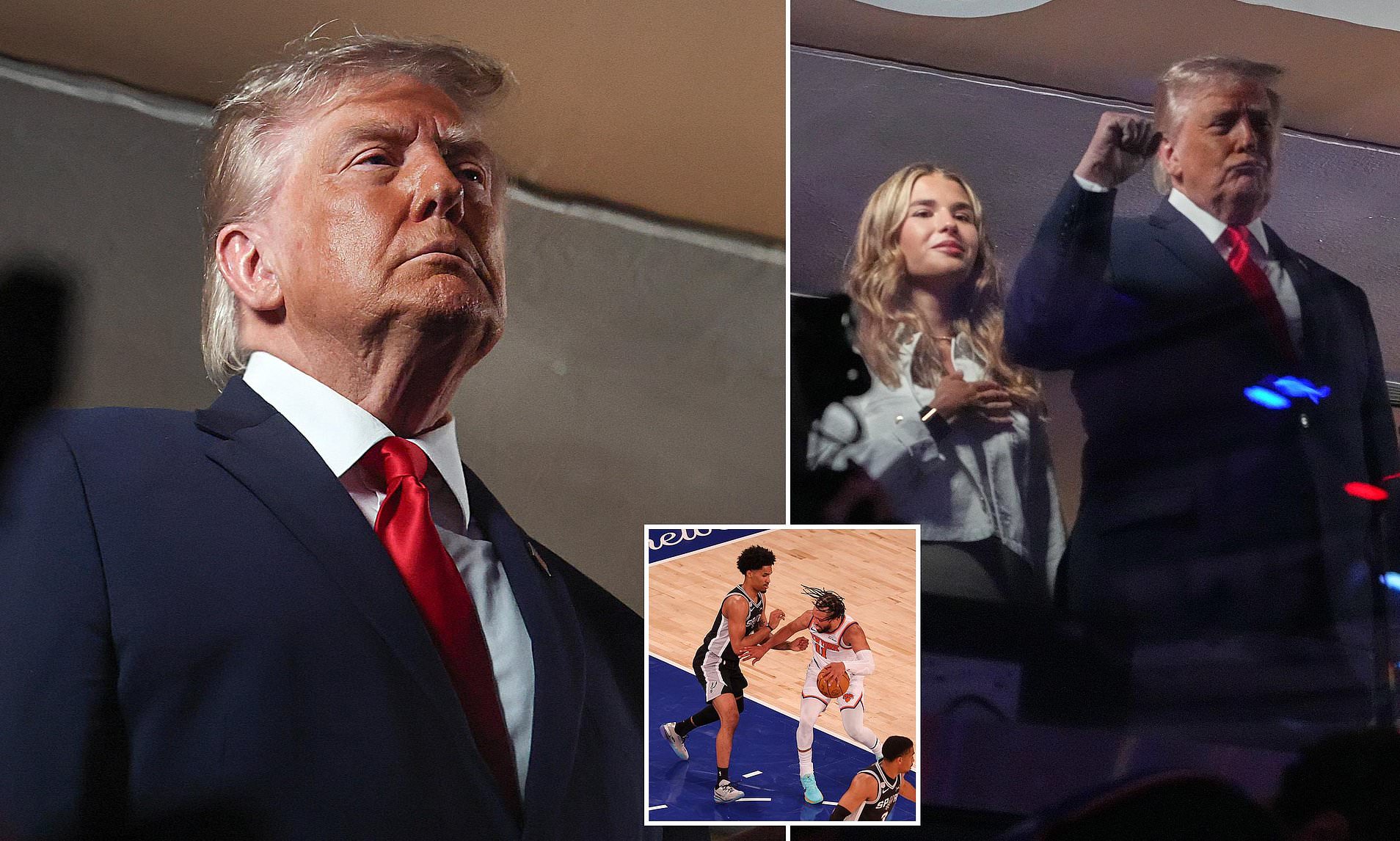 Trump makes decision on attending Knicks-Spurs Game 4 after huge ...