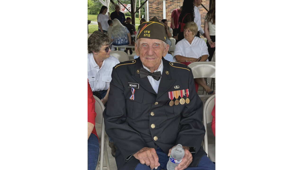 Last living World War II veteran in Allen County James “Boss” Weaver ...