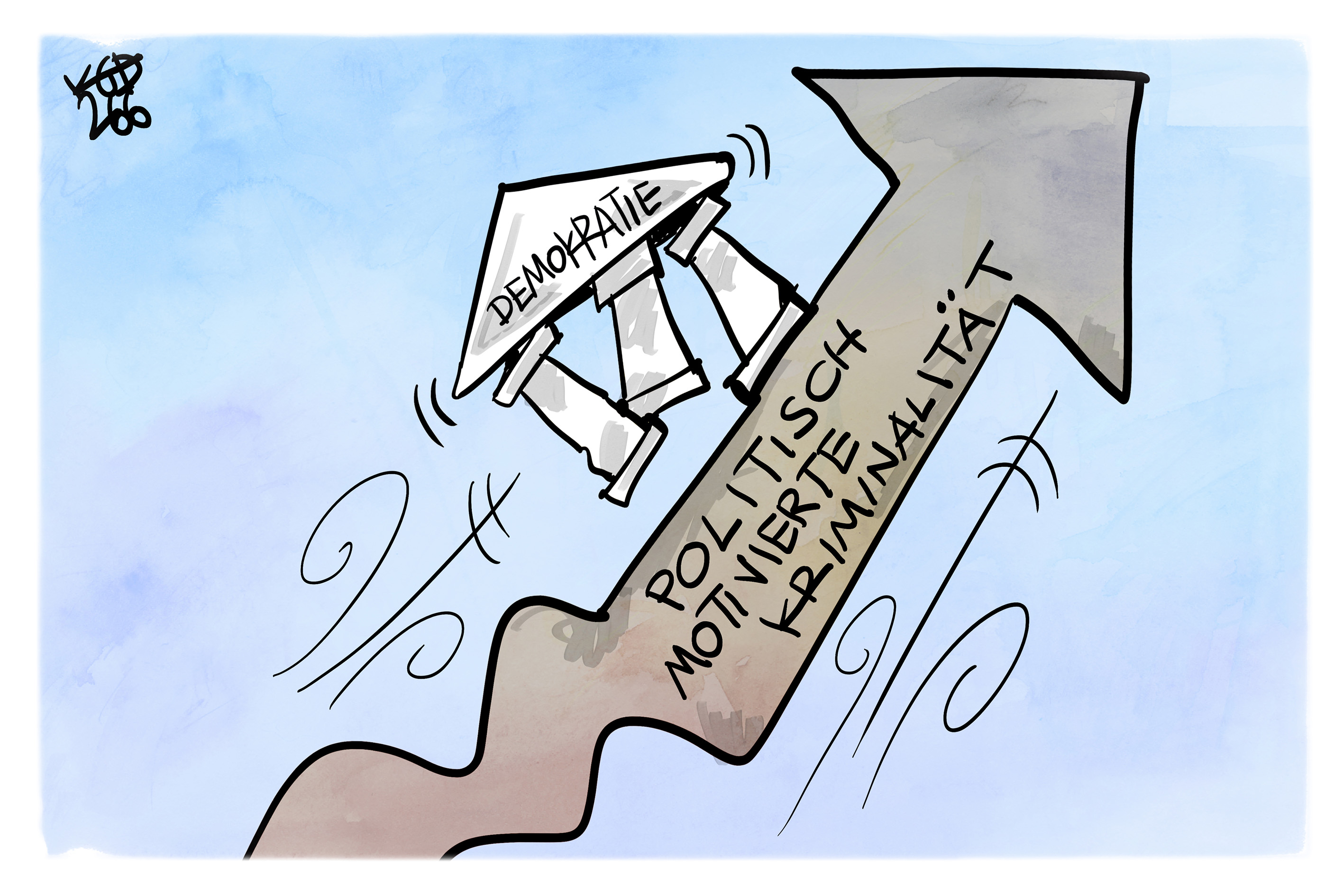 Karikaturen: Ein Strich sagt mehr als Politik