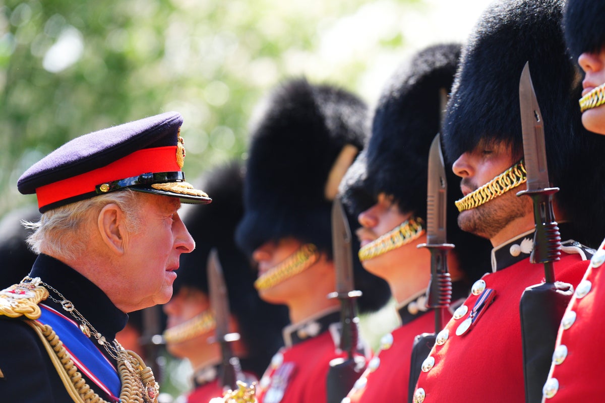 King hails ‘enduring spirit’ of long-serving Grenadier Guards