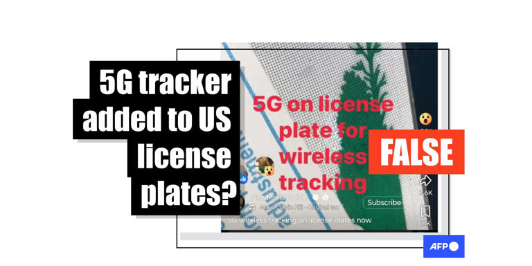 Indiana license plate's 5G mark unrelated to cellular infrastructure