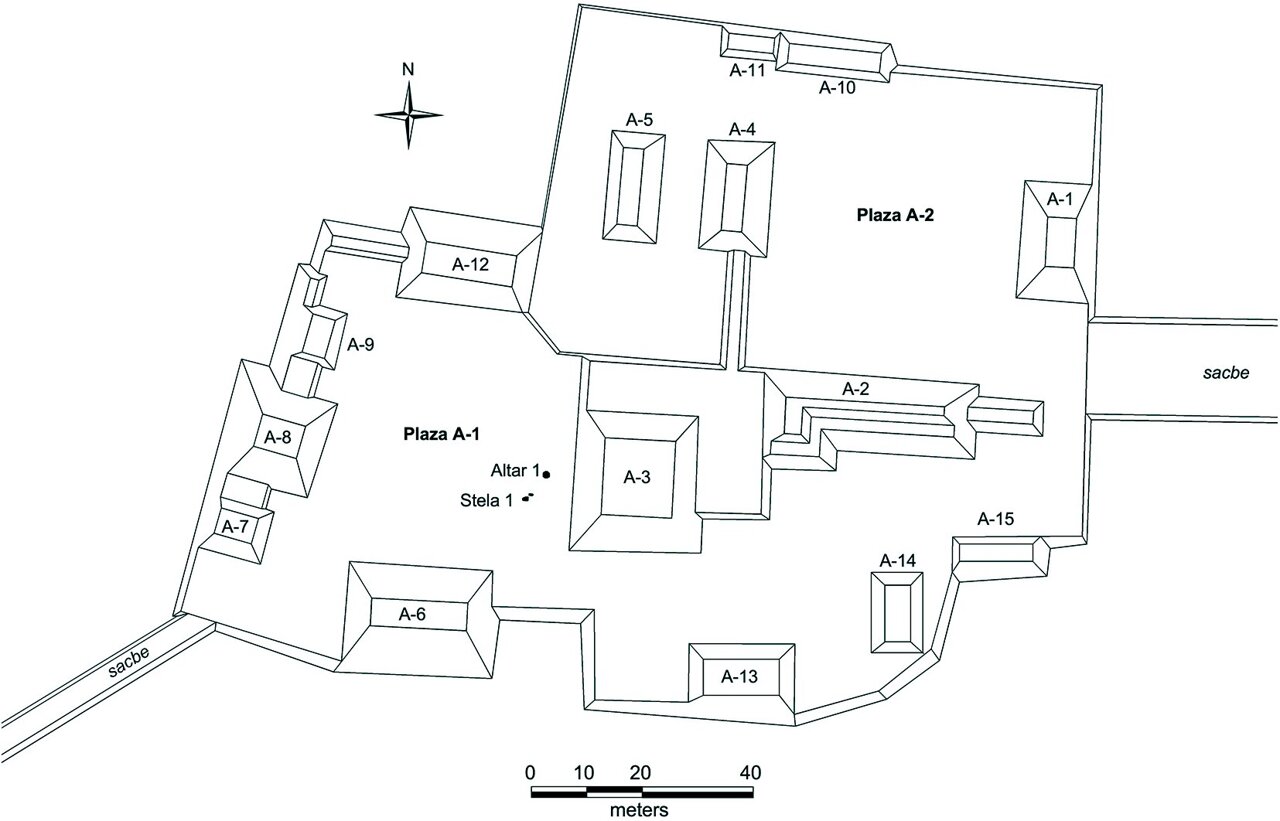 Maya altar and offerings at abandoned Belize sites highlight enduring ...