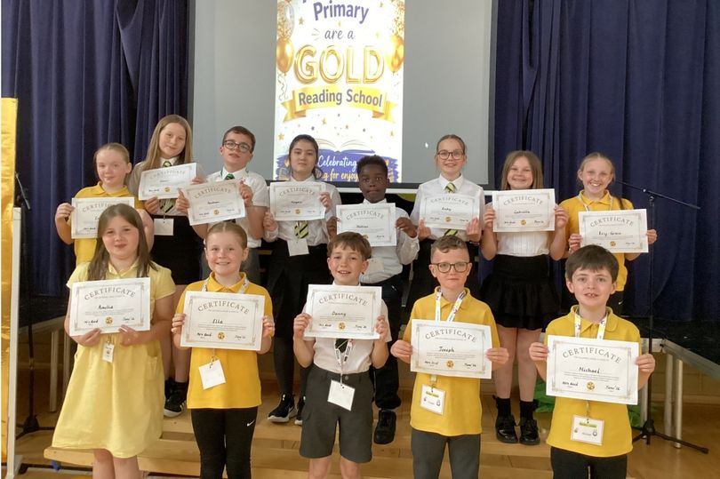 Airdrie school wins prestigious Gold Reading Schools Award