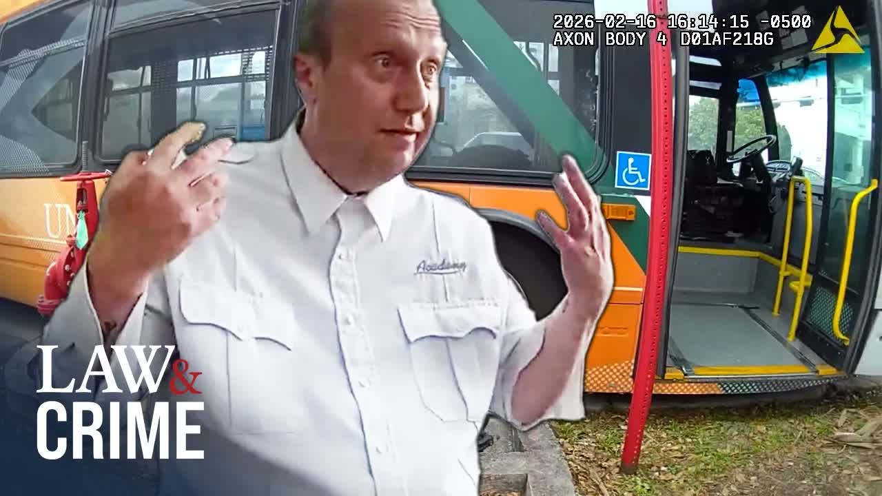 'Buzzed' bus driver busted by Miami students: Police bodycam