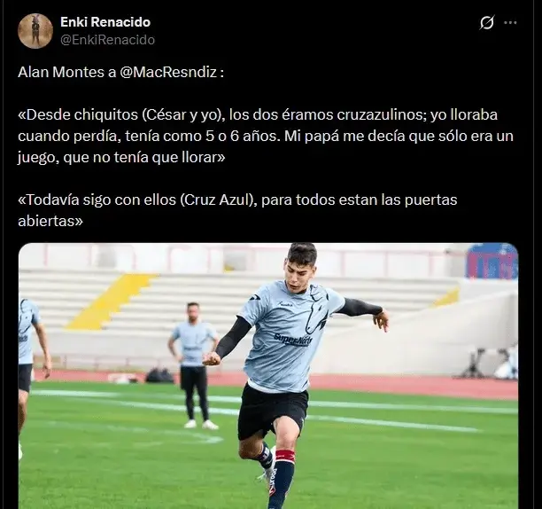 César Montes y la confesión que ilusiona a Cruz Azul: Desde chiquitos ...