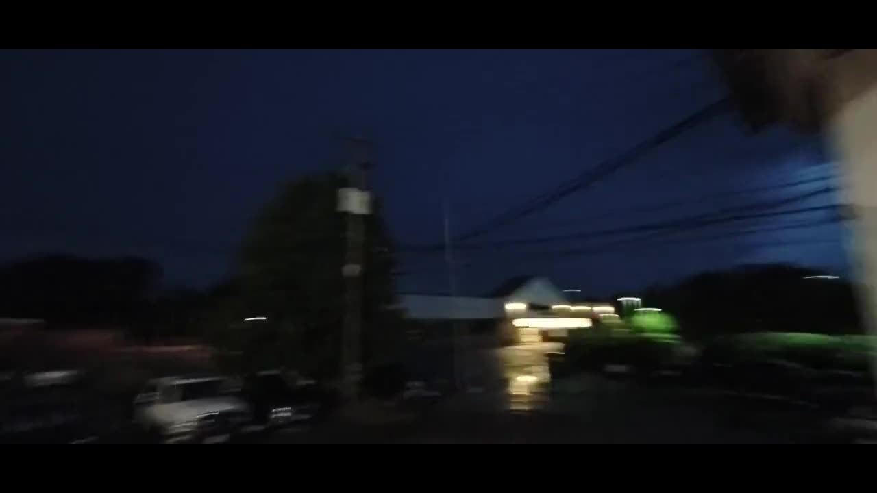 US: Lightning seen over Jewett City, Connecticut