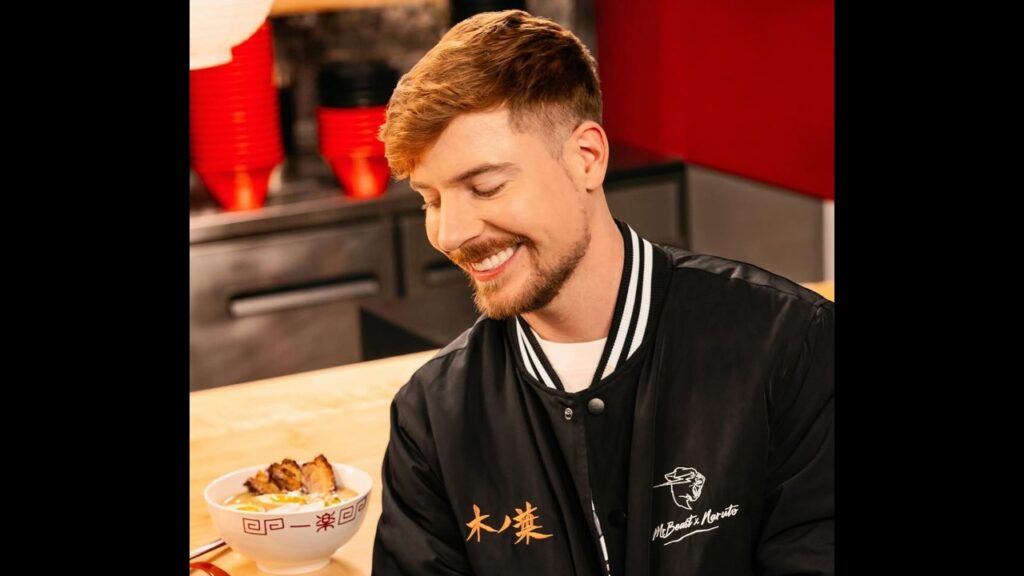MrBeast shares his daily calorie intake with Jesse James West