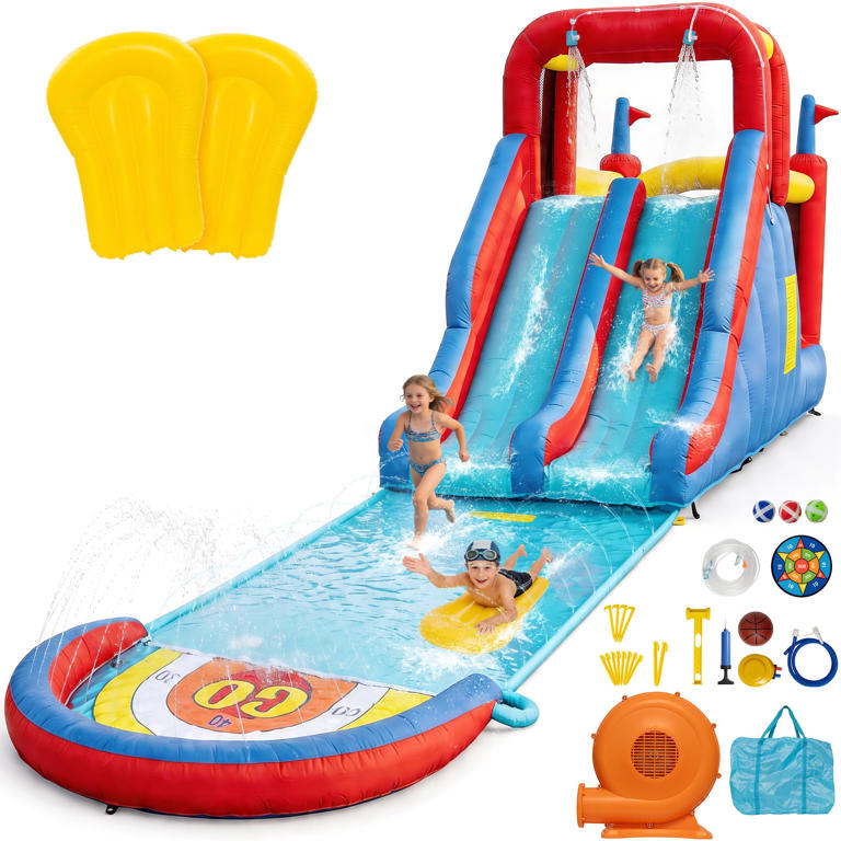 Costco's giant inflatable racetrack is the ultimate backyard upgrade ...