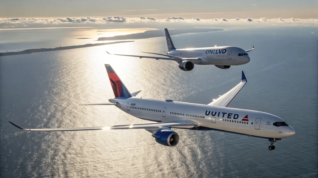 Delta challenges United in Pacific push