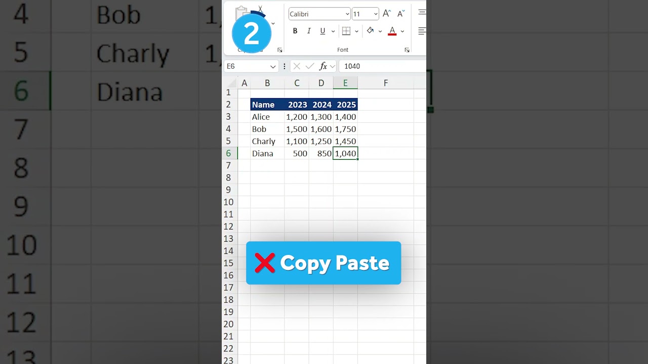 My favorite Excel shortcuts
