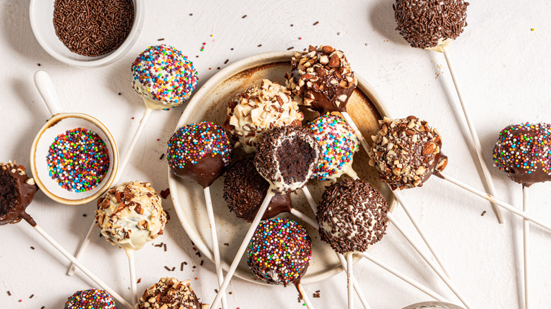 Fudgy brownie cake pop recipe