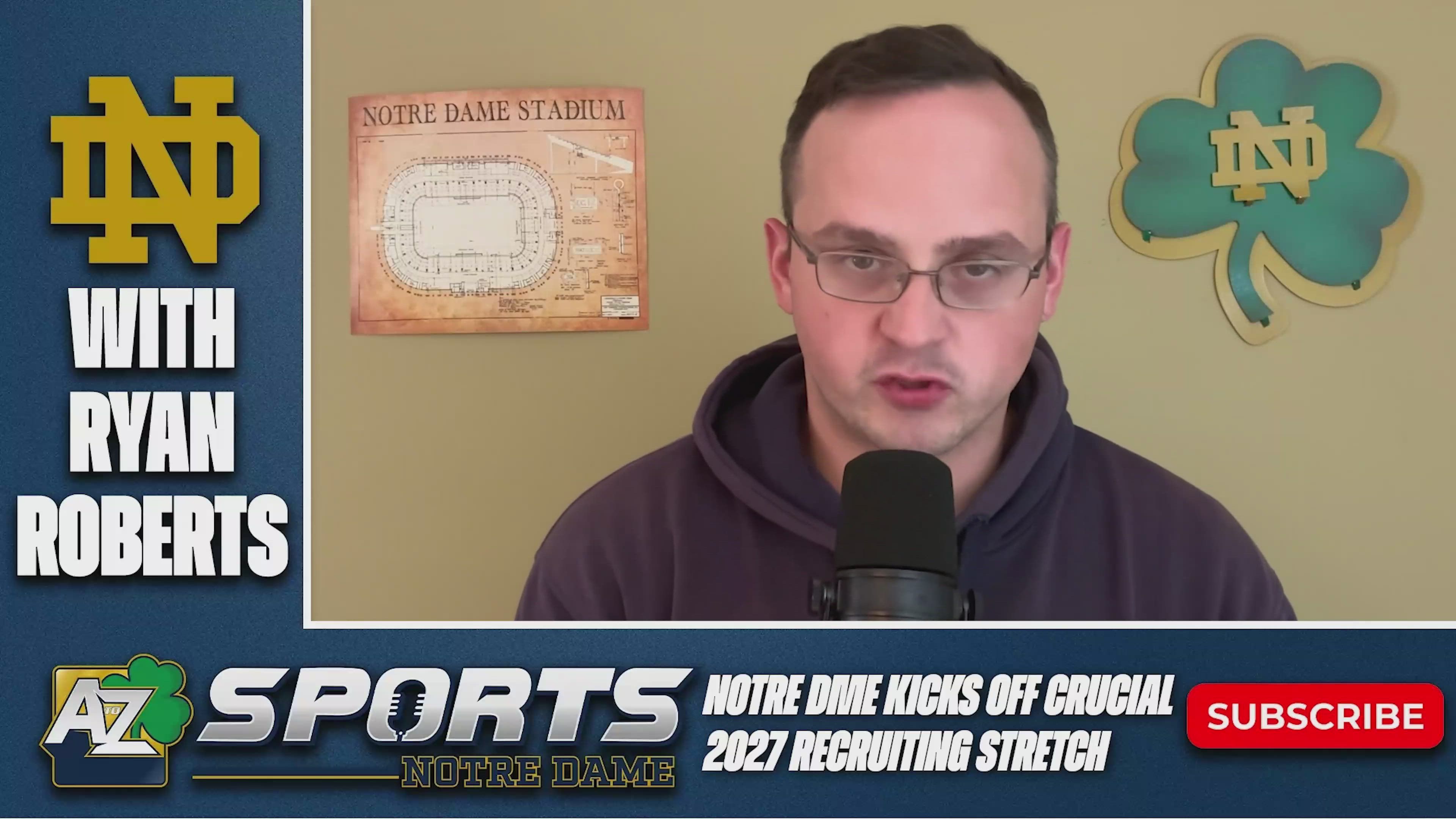Notre Dame's recruiting weekend can make or break their 2027 WR class