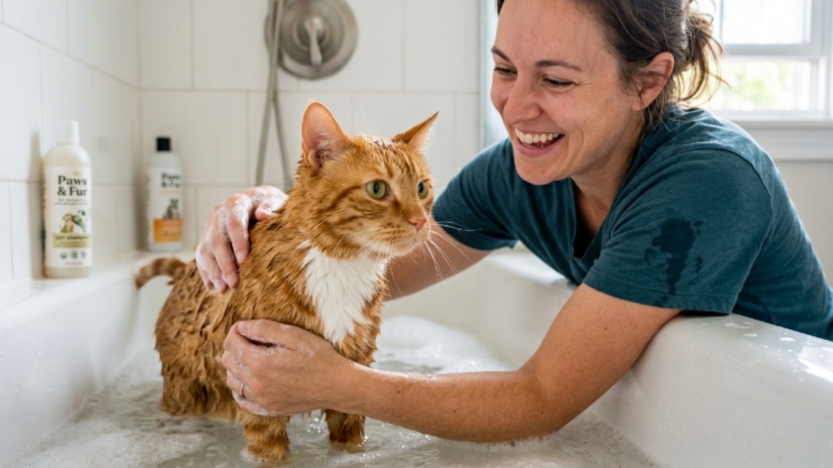 Does your cat need a bath? These signs could indicate it