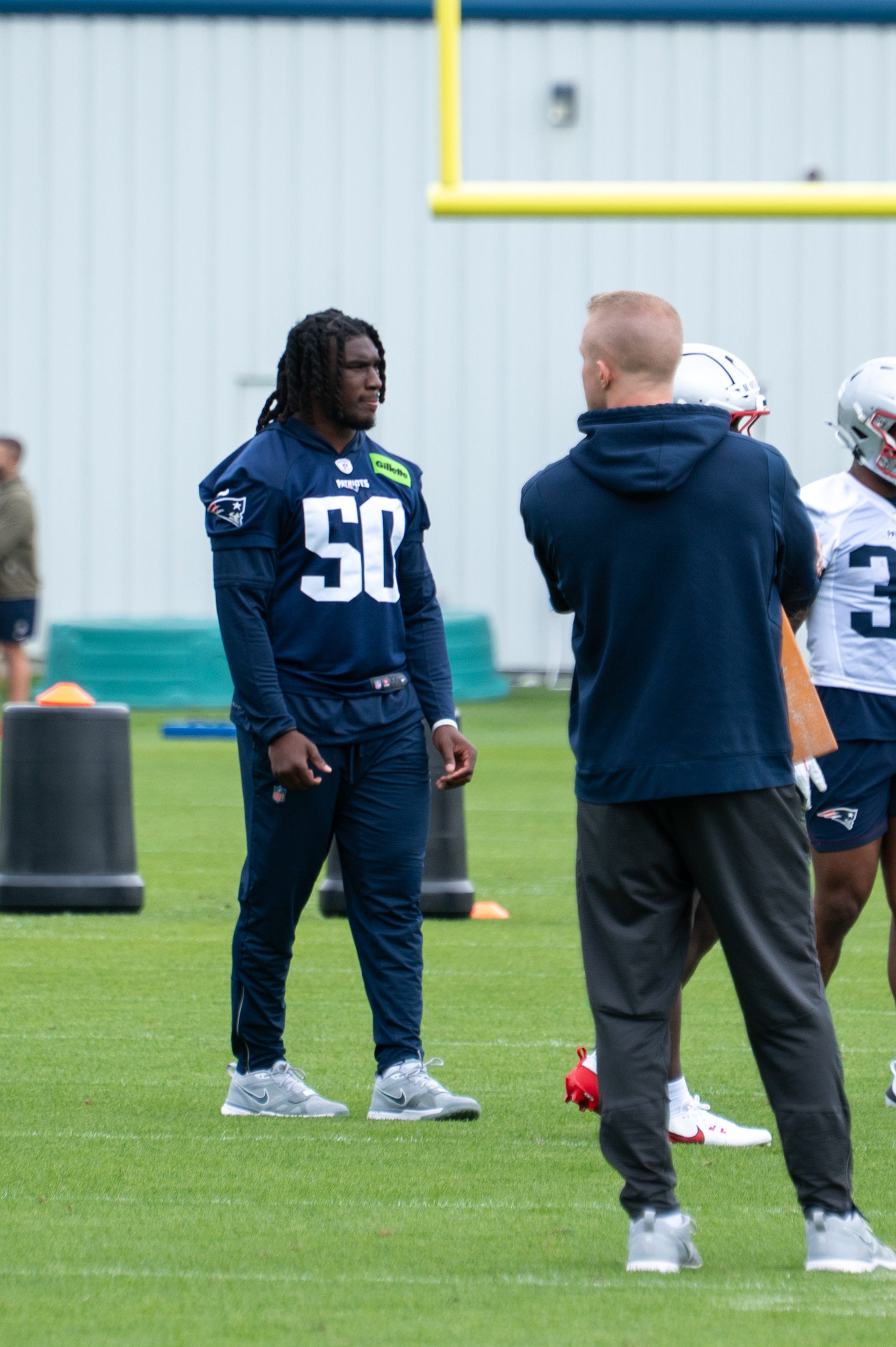 Mike Vrabel addresses 2026 second-round pick Gabe Jacas' absence