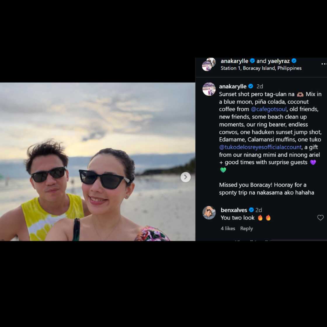 Karylle and Yael Yuzon, spotted sa Boracay kasama ang barkada sa ...