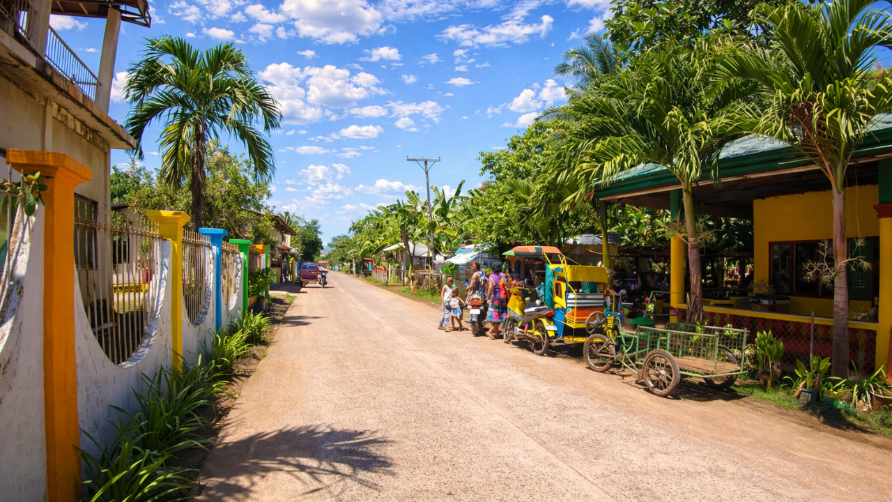 What is life like on Olango Island Philippines?
