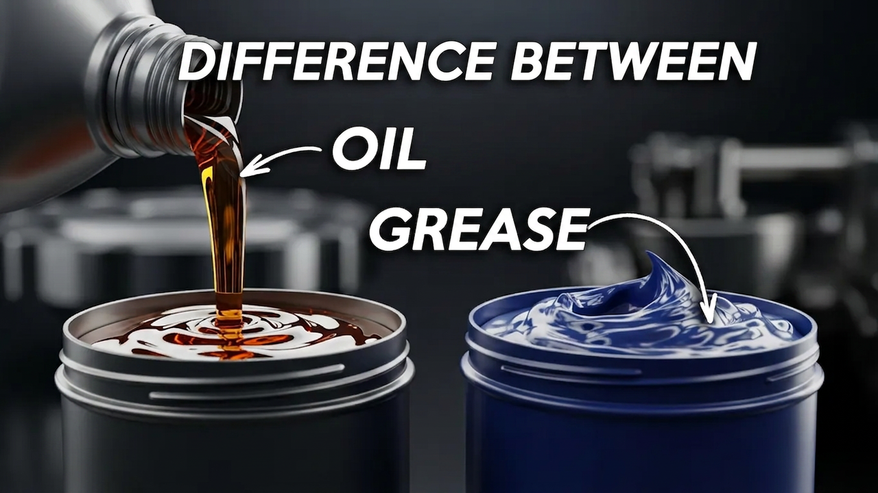 Oil vs. grease: When should you use each one?