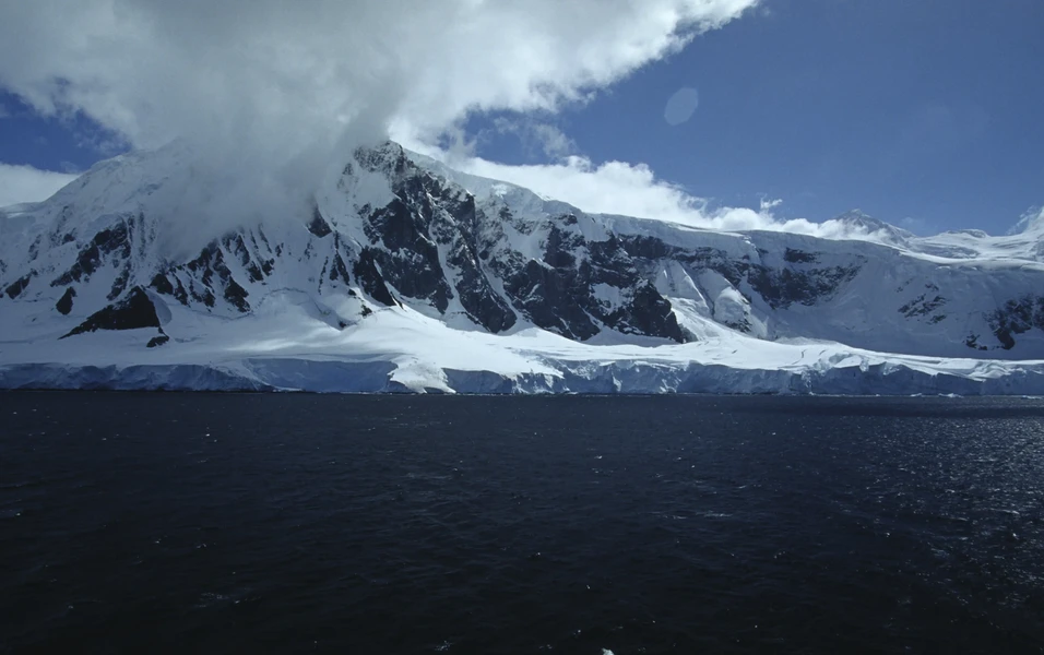 Scientists map vast fan-shaped structure beneath Antarctic ice