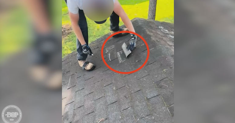 Video from insurance investigation shows NC roofers ripping shingles ...