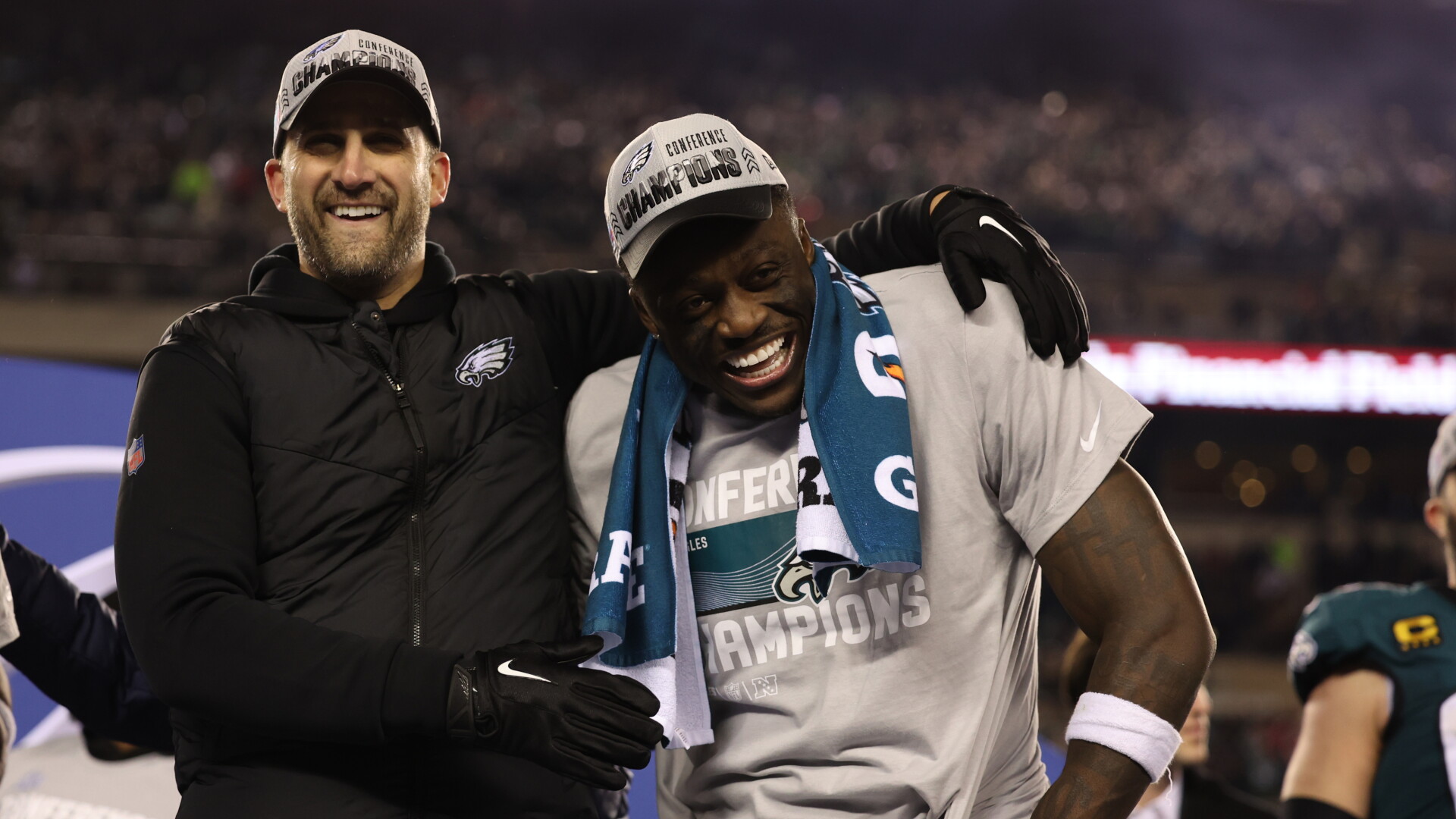 Nick Sirianni: AJ Brown had a good run
