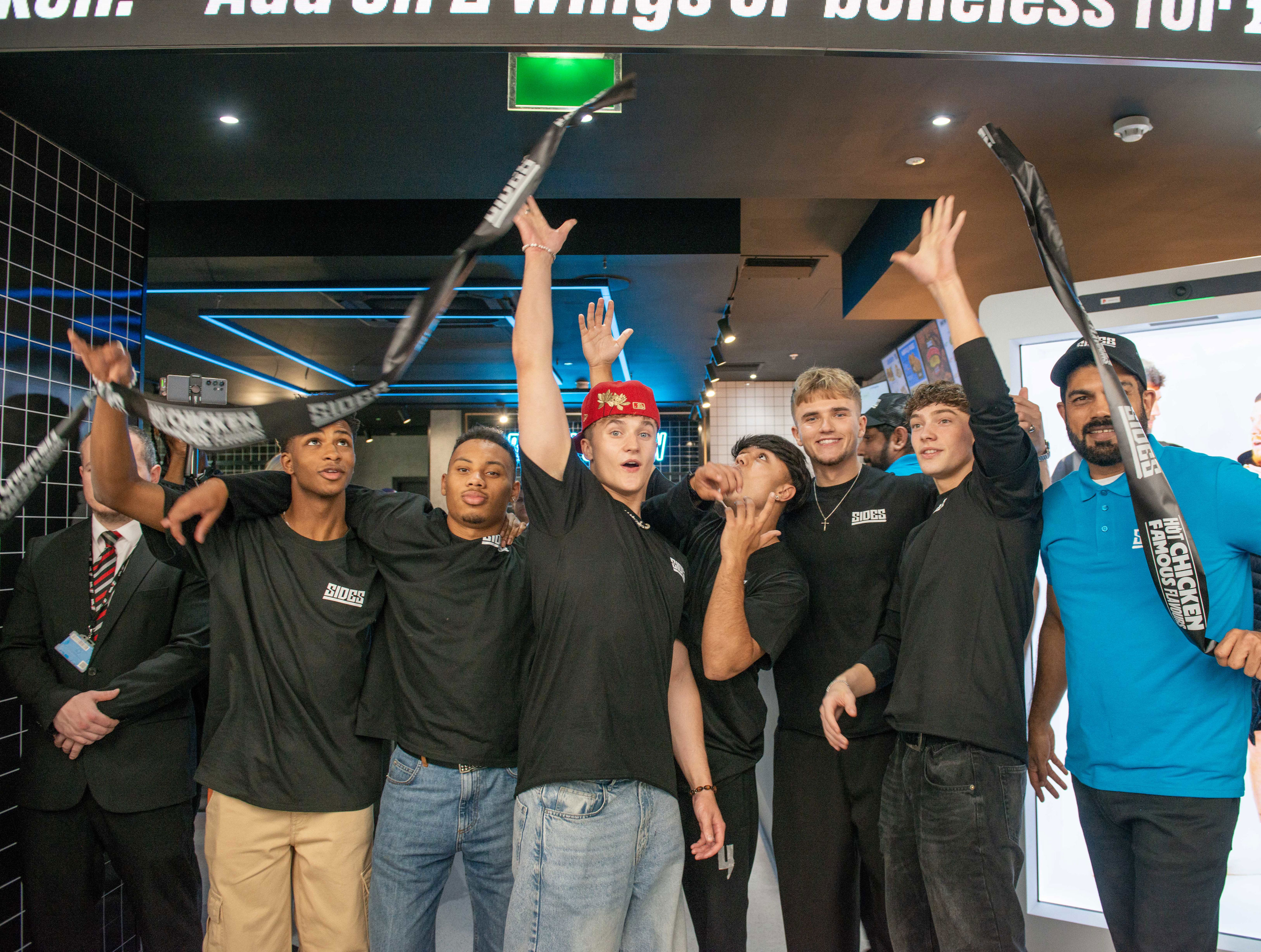 Sidemen chicken restaurant Sides opens first outlet in Scotland
