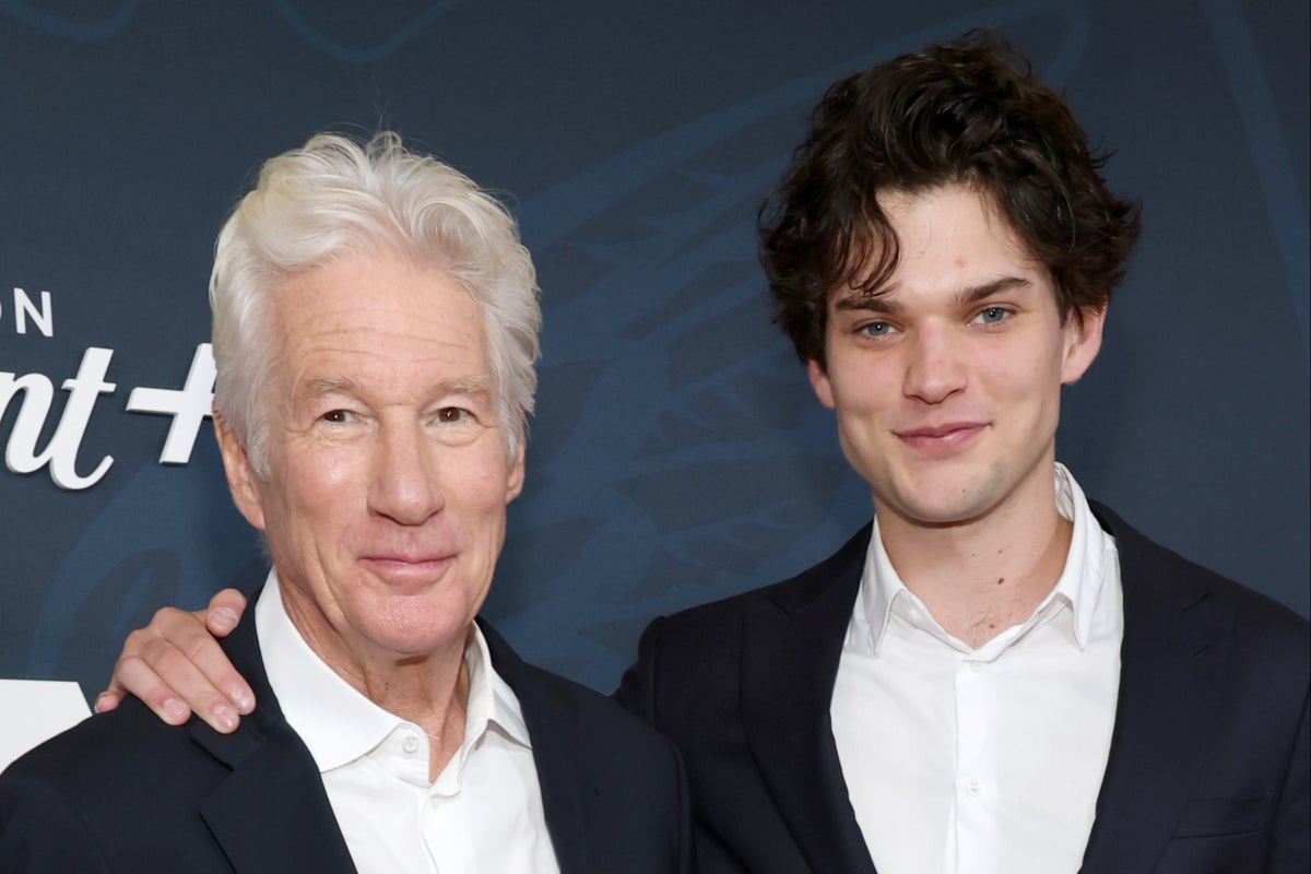 Richard Gere says he 'can retire now' after son Homer's acting success