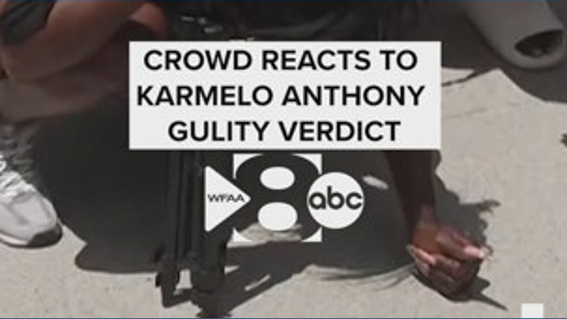 Crowd reacts to Karmelo Anthony guilty verdict