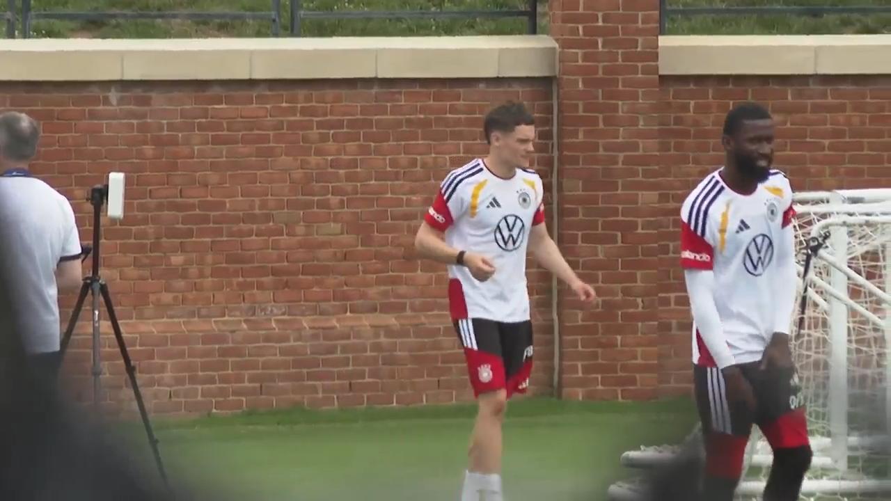 Germany train ahead of World Cup debut against Curacao