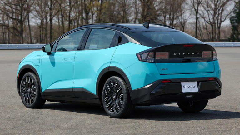 The new Mitsubishi Eclipse is actually a Nissan Leaf underneath