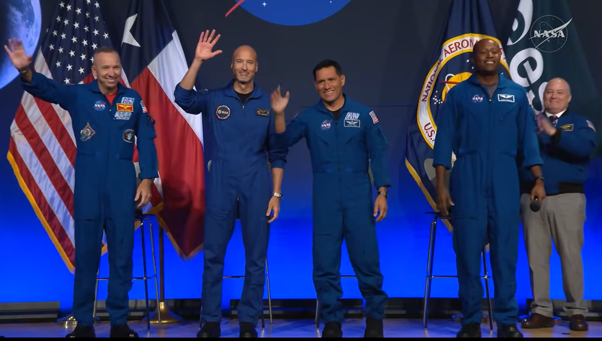 NASA reveals Artemis 3 astronaut crew