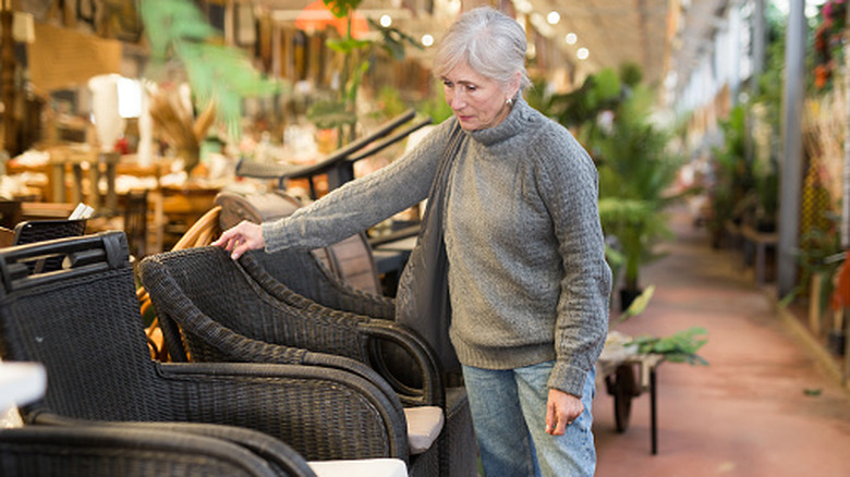 When does Walmart mark down unsold outdoor patio furniture?