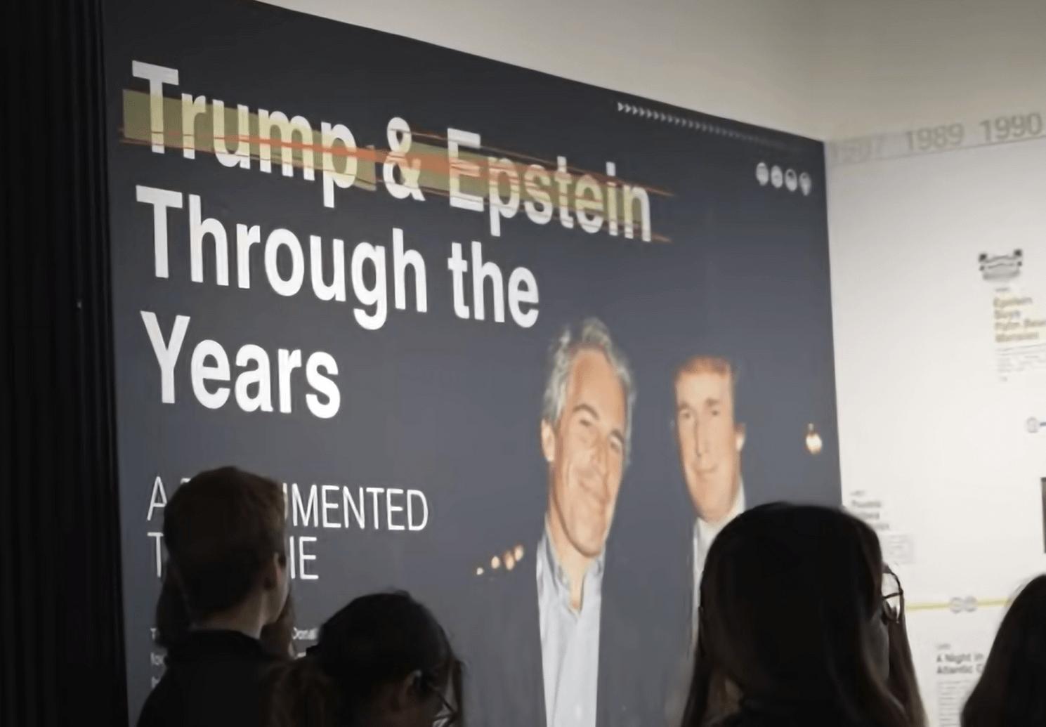DC exhibit showcases 3.5 million pages of Epstein documents, including ...