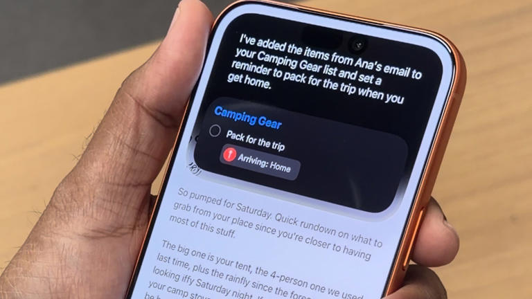 I saw the new Siri AI in action — what I like and what needs work