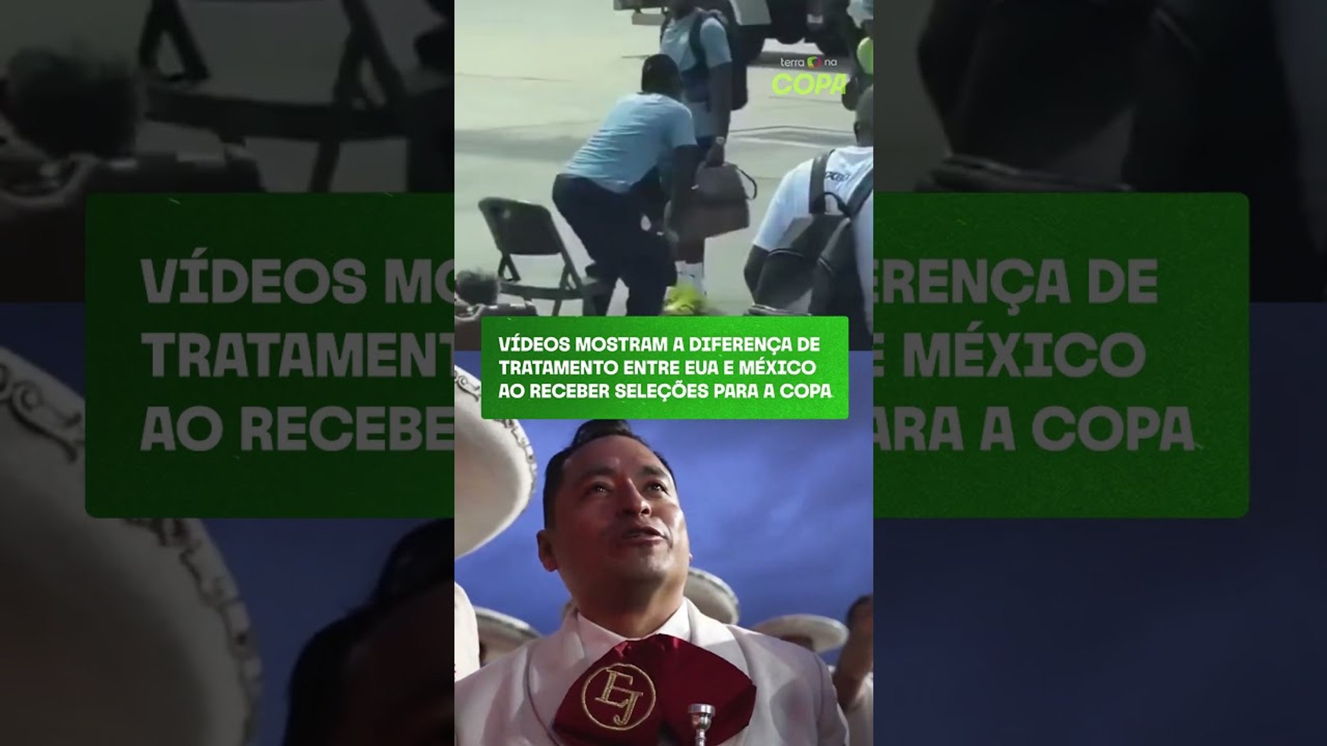 Vídeos mostram diferença de tratamento dado por EUA e México ao ...