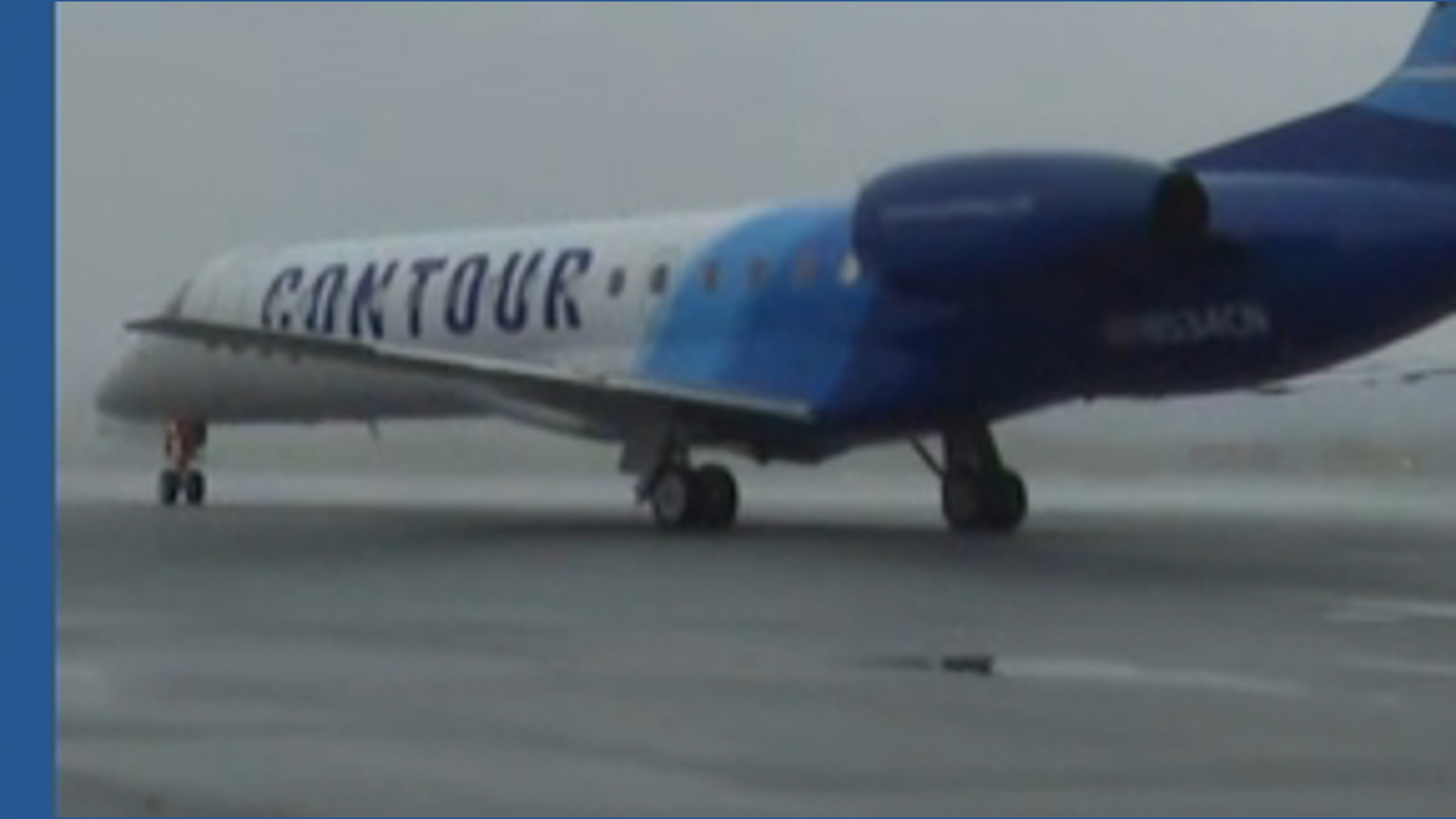 Contour Airlines first flight