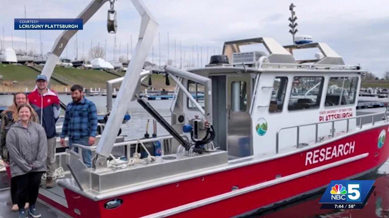 SUNY Plattsburgh research boat expands student research options