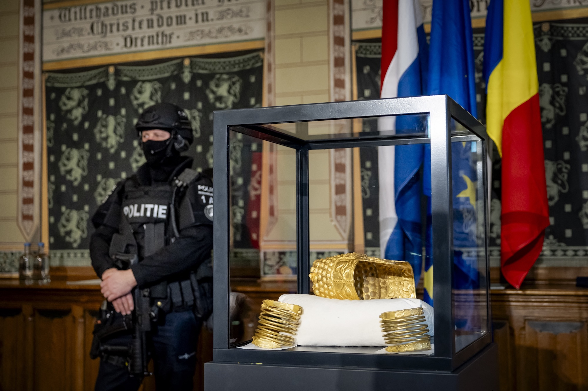 Three men convicted in high-profile museum heist of Romanian gold