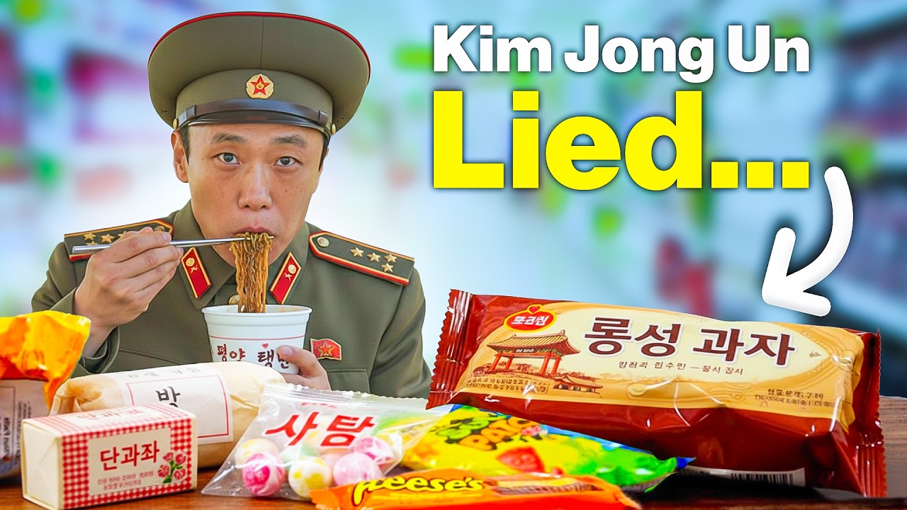Exploring unique snacks at a Korean convenience store