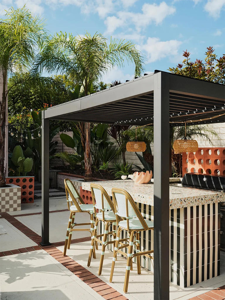 This summer, the outdoor kitchen is all grown up