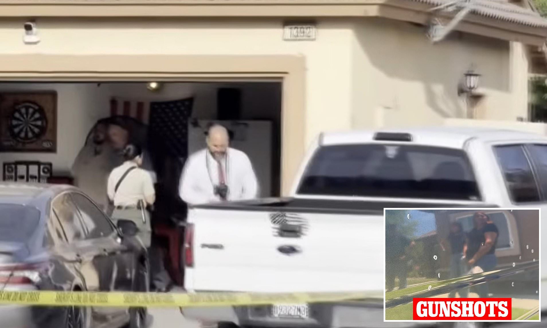 Hero dad saved daughter by shooting armed stranger dead after he broke ...