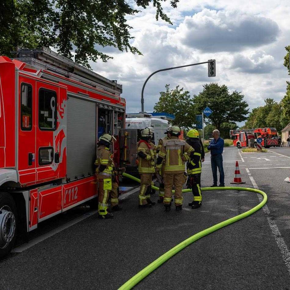Gas-Leck in Düsseldorf – Bergische Landstraße voll gesperrt