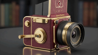 The magic CCD sensor is back in this retro, waist-level compact camera