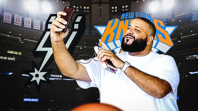 DJ Khaled flamed by fans for wasting prime Knicks-Spurs NBA Game 3 seat ...