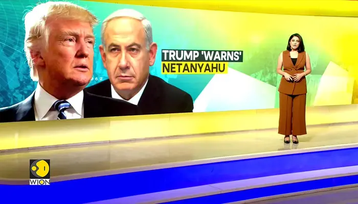 US president changes tone on Israel, warns Netanyahu against attacking Iran