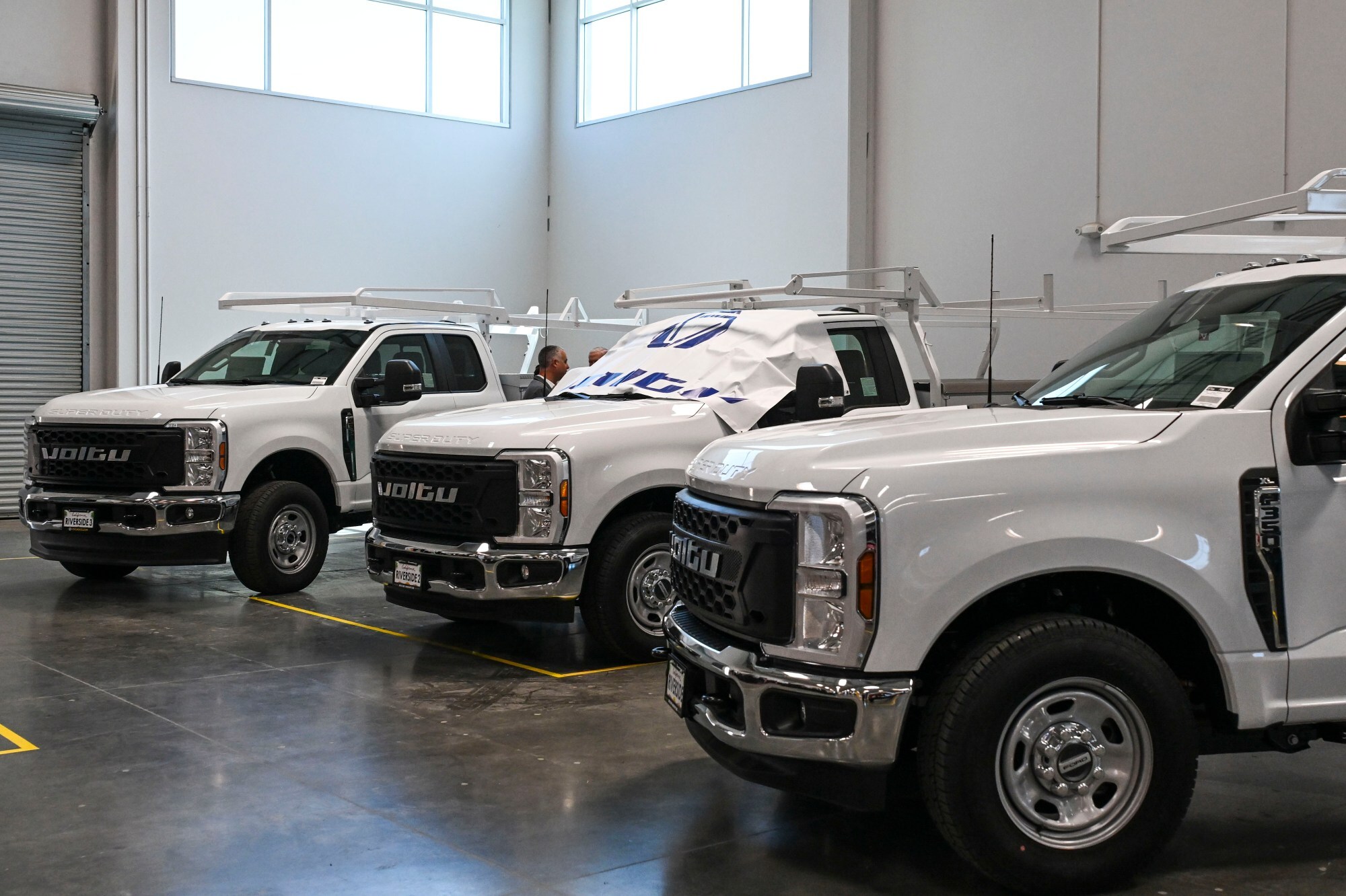 Voltu delivers first all-electric, heavy duty pickup trucks to Riverside