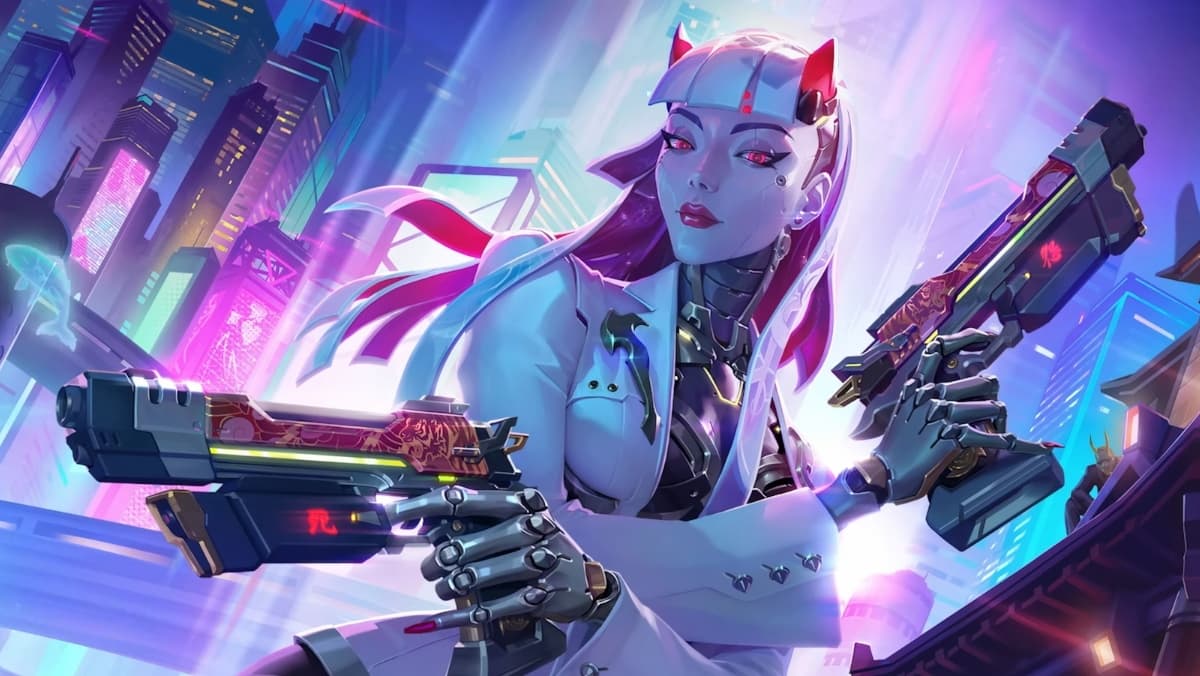 Overwatch’s new hero Shion is a robot baddie who dual-wields hand cannons