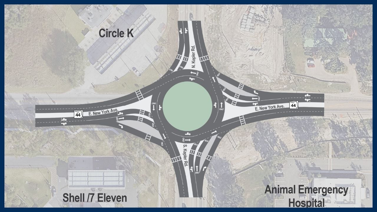 DeLand roundabout to become double-lane by June 15