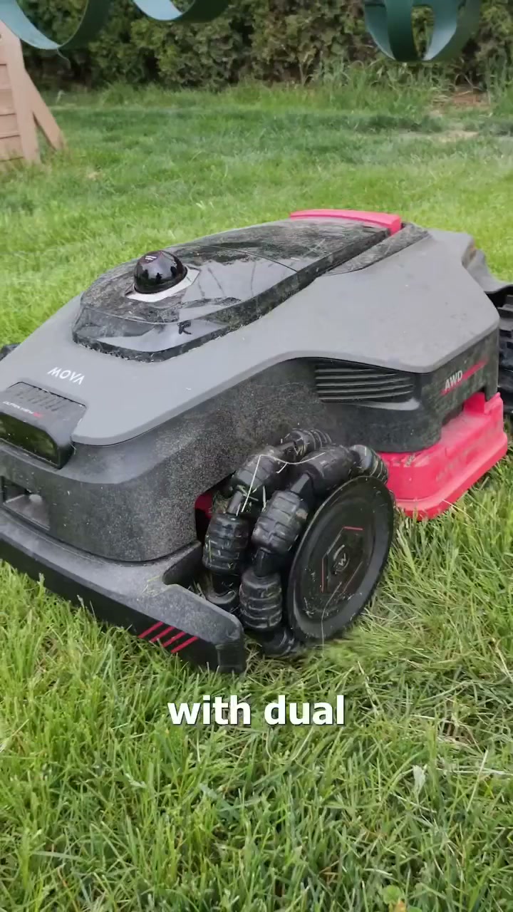 I built a garden box for my robot mower! 🌱
