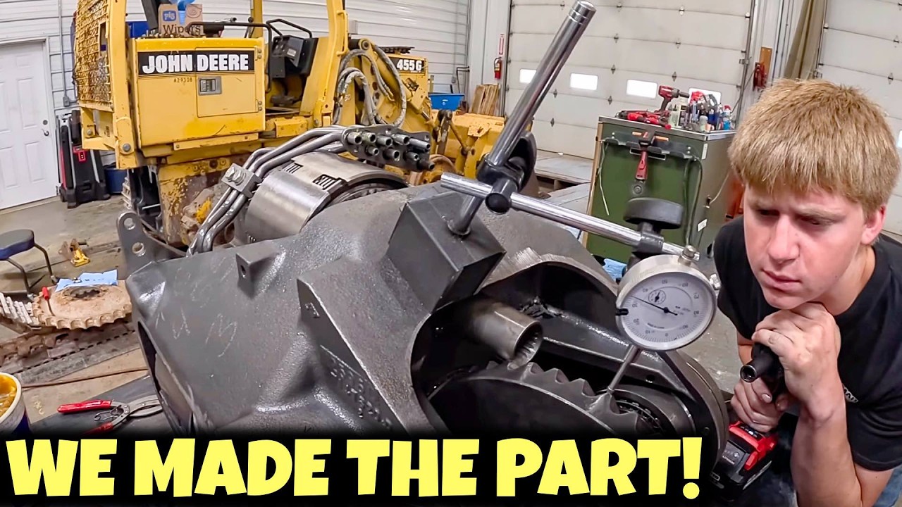 How I repaired a John Deere 455G snap ring
