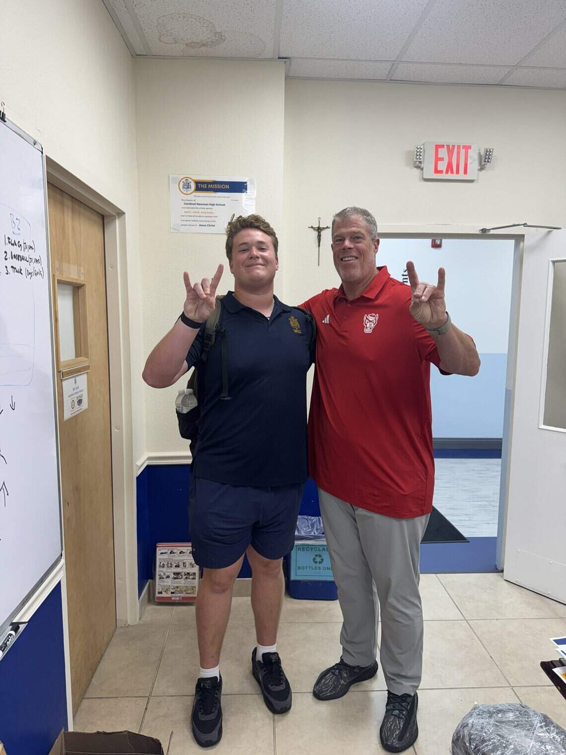 Sought-after OL with a famous dad picks NC State over UNC and Duke. "So ...